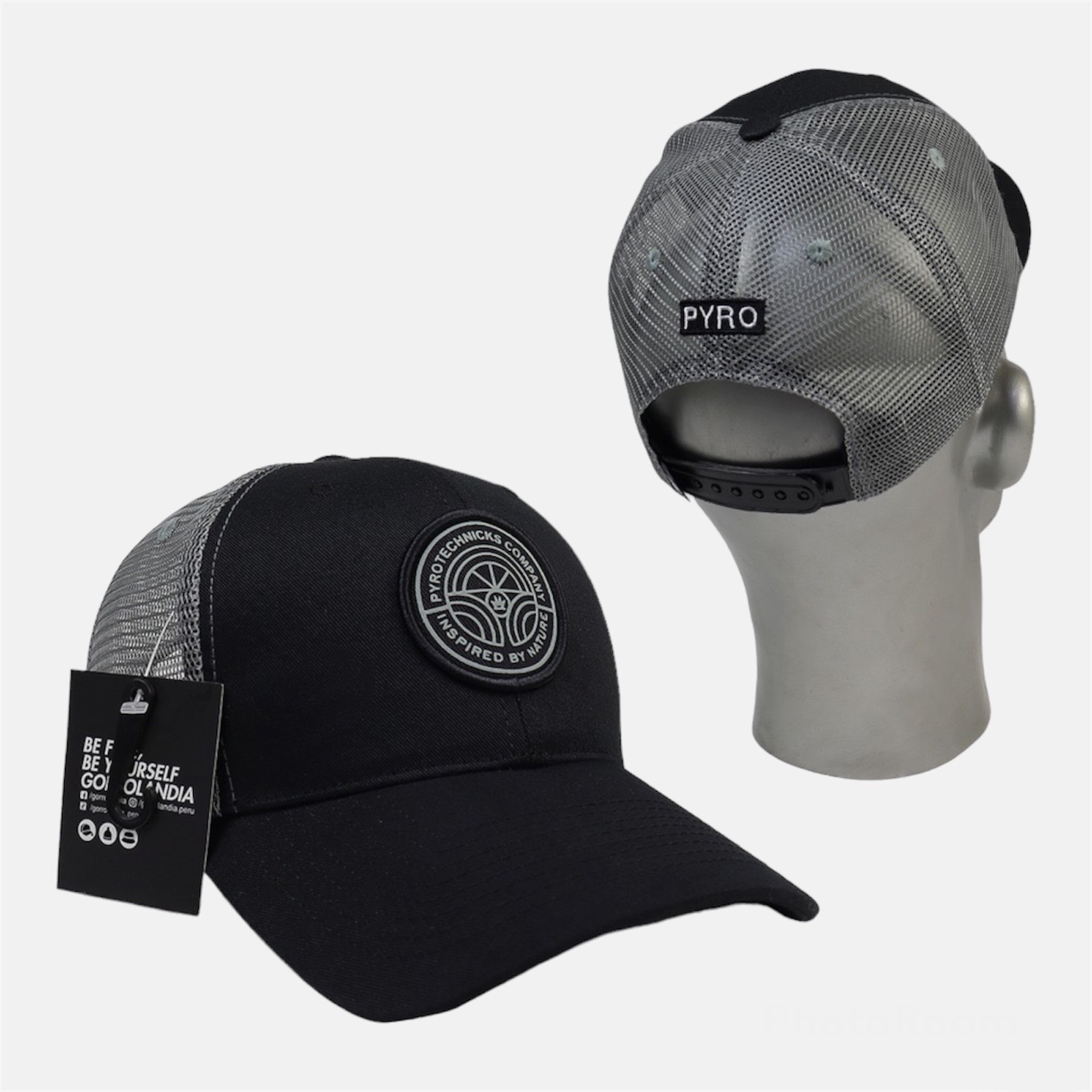 Gorra Malla Pyro Techniks - Lat Shop