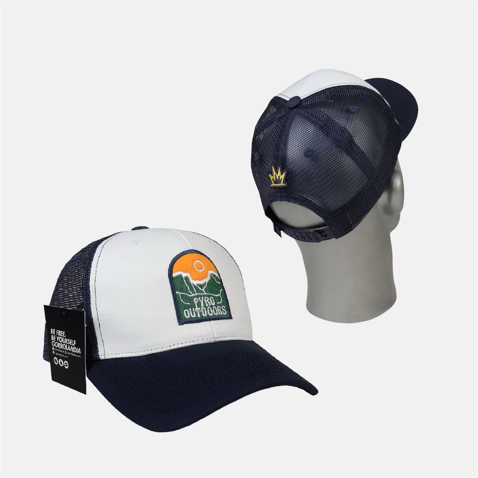 Gorra Malla Pyro Out - Lat Shop