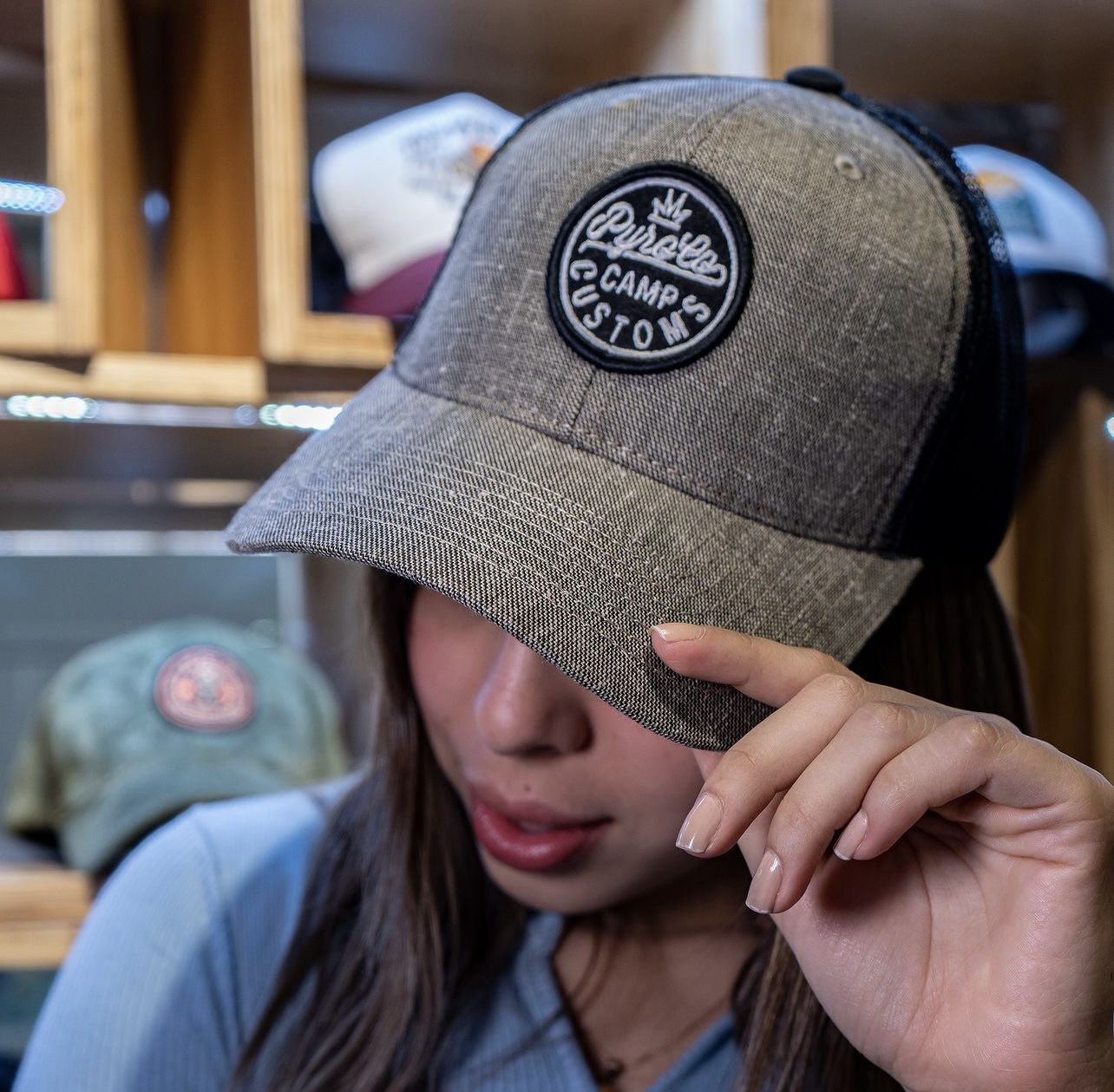 Gorra Malla Pyro Co. Camp. - Lat Shop