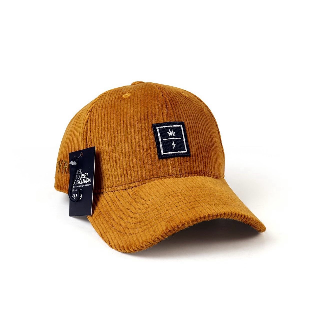 Gorra Corduroy Pyro Mustard - Lat Shop